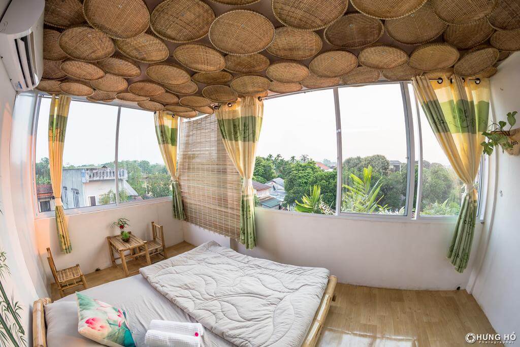 Tam Family Homestay Huế: Phòng được decor nội thất tre nứa rất đẹp