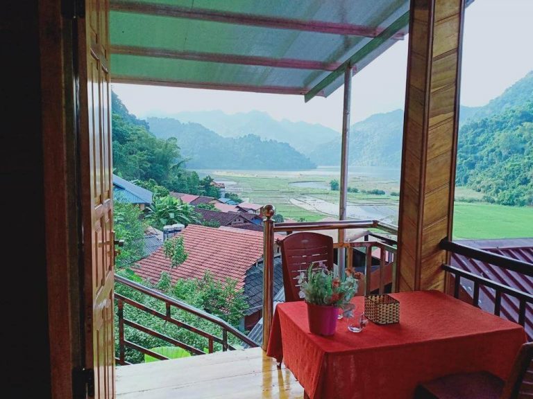 Ba Be Lake View Homestay tầm nhìn thoáng rộng, view hồ Ba Bể đẹp