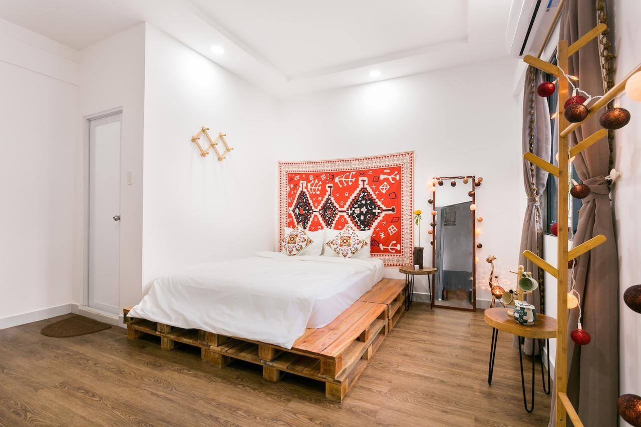 Rustical Homestay decor cực xinh giá rẻ ở ngay phố đi bộ Bùi Viện