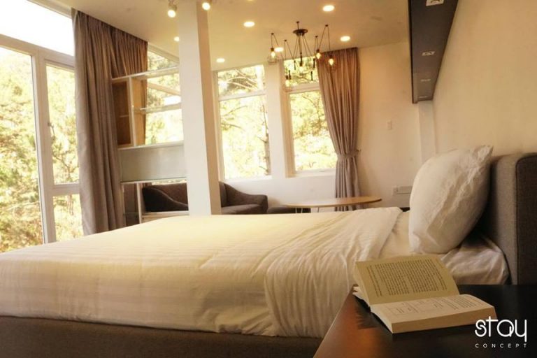 Stay concept homestay nghỉ dưỡng view bên hồ Tuyền Lâm
