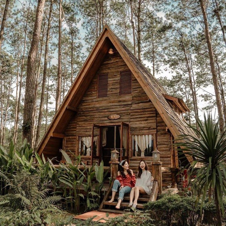 Doi Bo Luang FIO homestay: ngôi nhà gỗ giữa rừng thông Chiang Mai