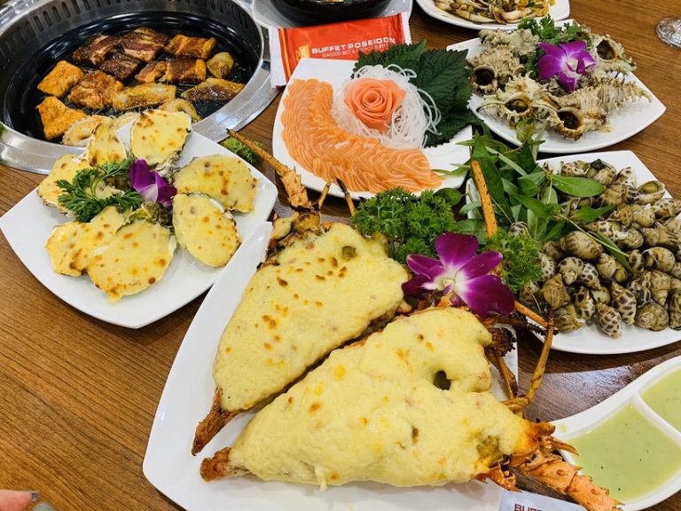 Buffet Poseidon: Menu, bảng giá, khuyến mãi và các chi nhánh ở Hà Nội