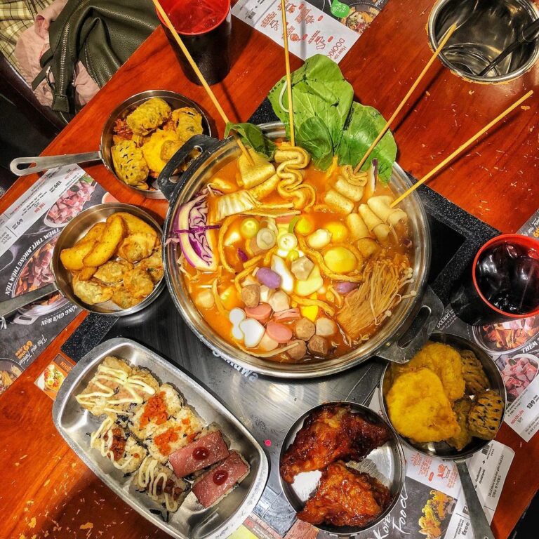 Dookki Việt Nam: Menu giá và review chi nhánh nhà hàng buffet tokbokki